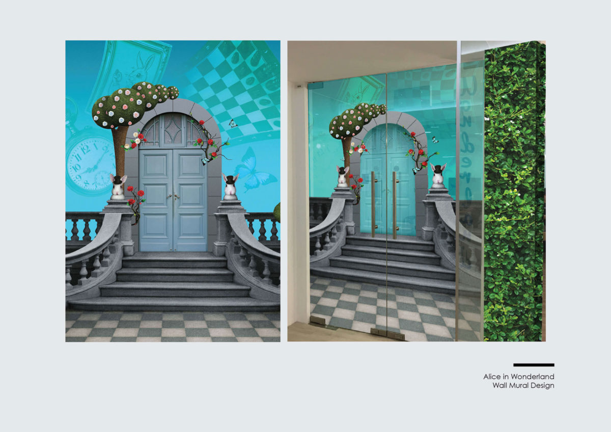 Singapore Polytechnic Library Wall Mural | Admen