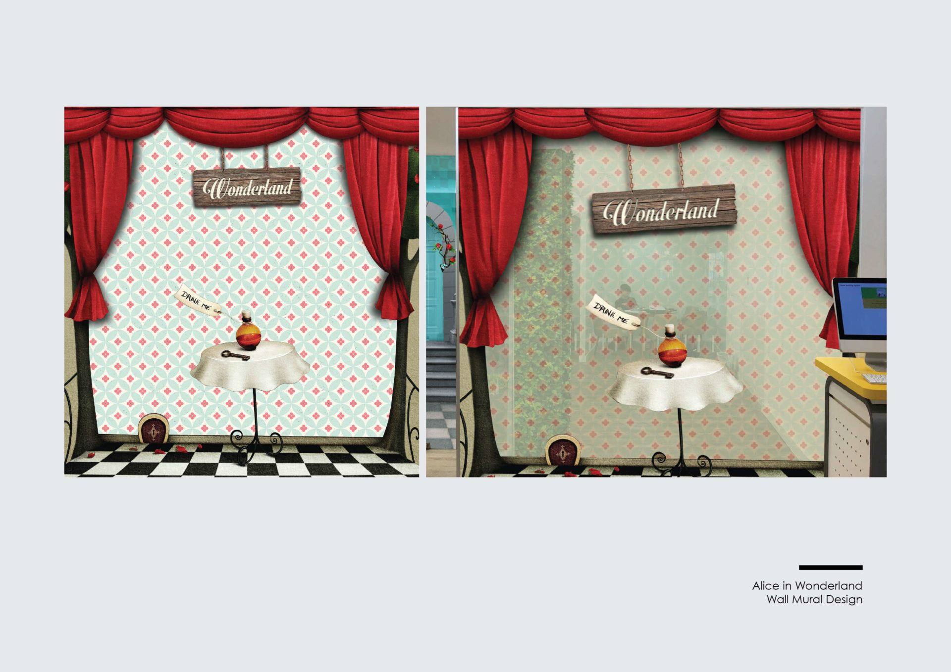 Singapore Polytechnic Library Wall Mural | Admen